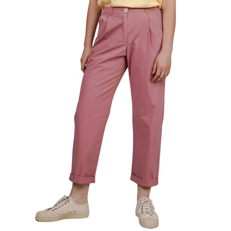 Elastic Pleated Chino Dusty Pink | Kult-Design-Unikate